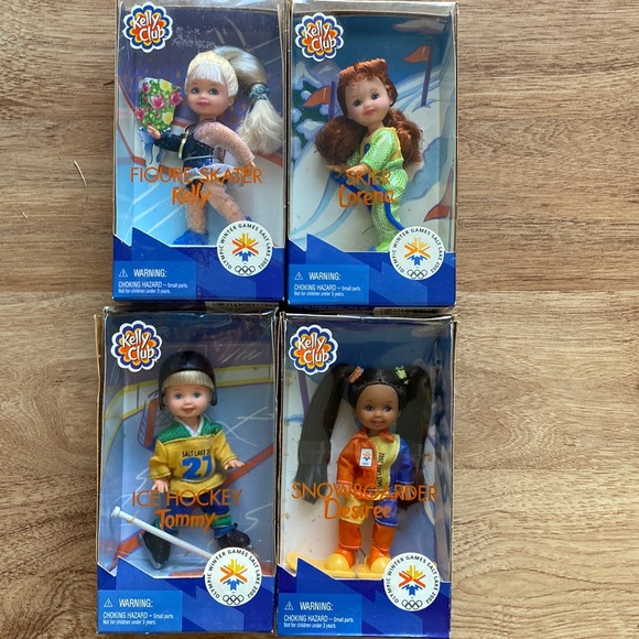 Mattel | Toys | Vintage Kelly Club Salt Lake City Olympics Dolls 202 ...